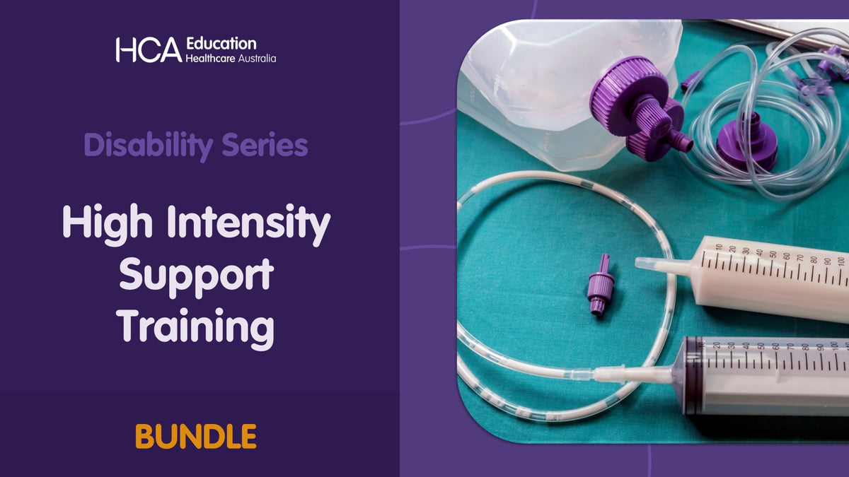 High Intensity Support Skills Training Bundle (Disability Series ...