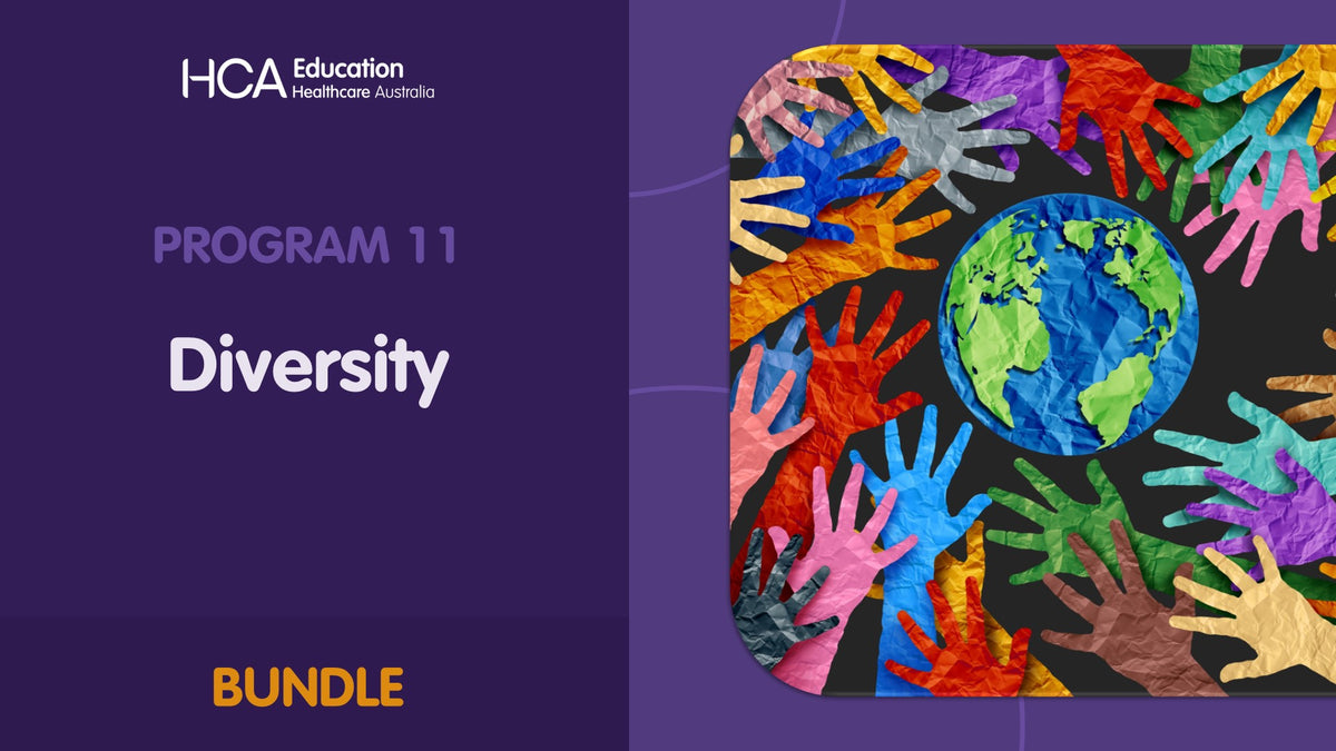 Program 11: Diversity (Bundle) (SQS) — Healthcare Australia Online Learning